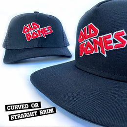 Old Bones | Team Bolt Patch Hat (Black) – Old Bones Therapy