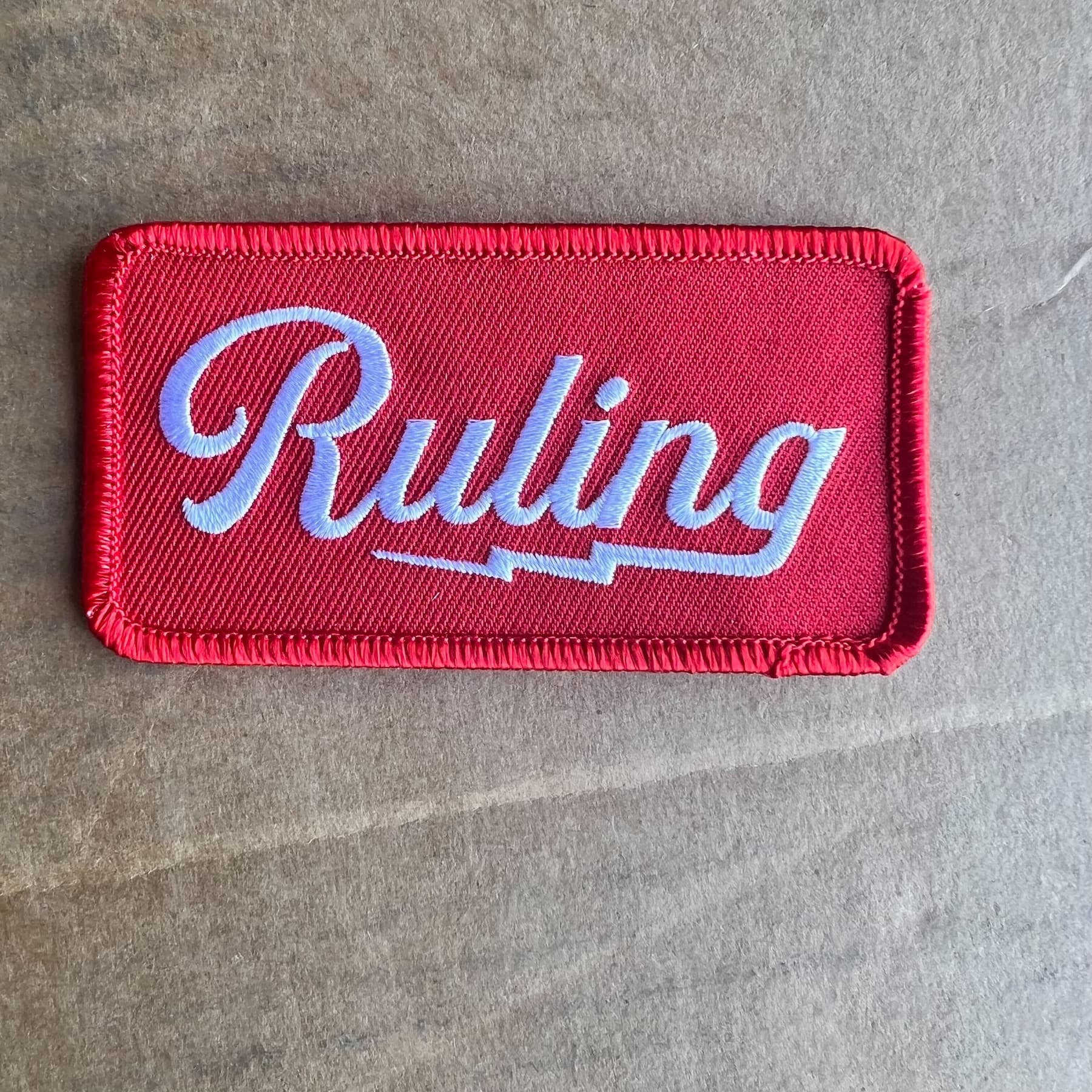 Ruling Bolt Patches 3.5" x 1.75" – Old Bones Therapy